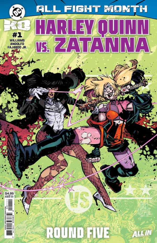 DC K.O.: Harley Quinn vs. Zatanna #1 – Elita Records