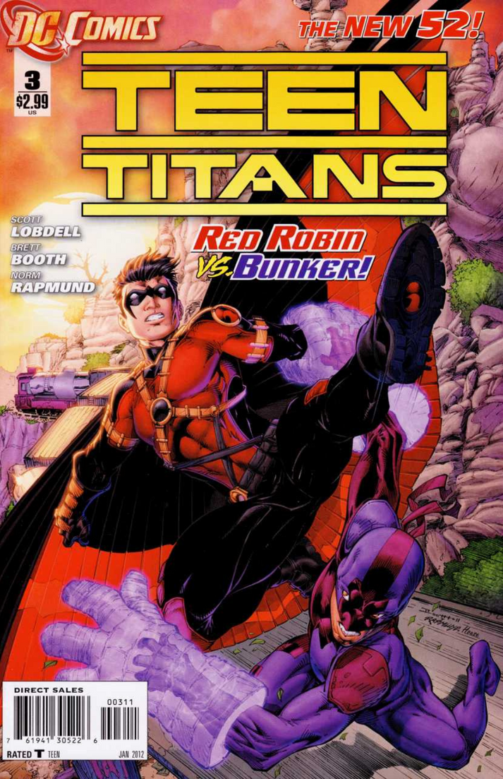 DC Comics The New 52 Teen Titans #3 Red Robin vs Bunker – Elita Records